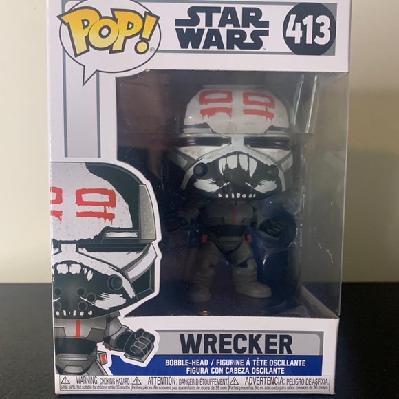 Funko | Other | Clone Wars Wrecker Bad Batch Funko Pop 43 | Poshmark